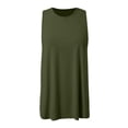 Women Solid Sleeveless Sports Top Running Fitness Yoga Vest Elastic ...