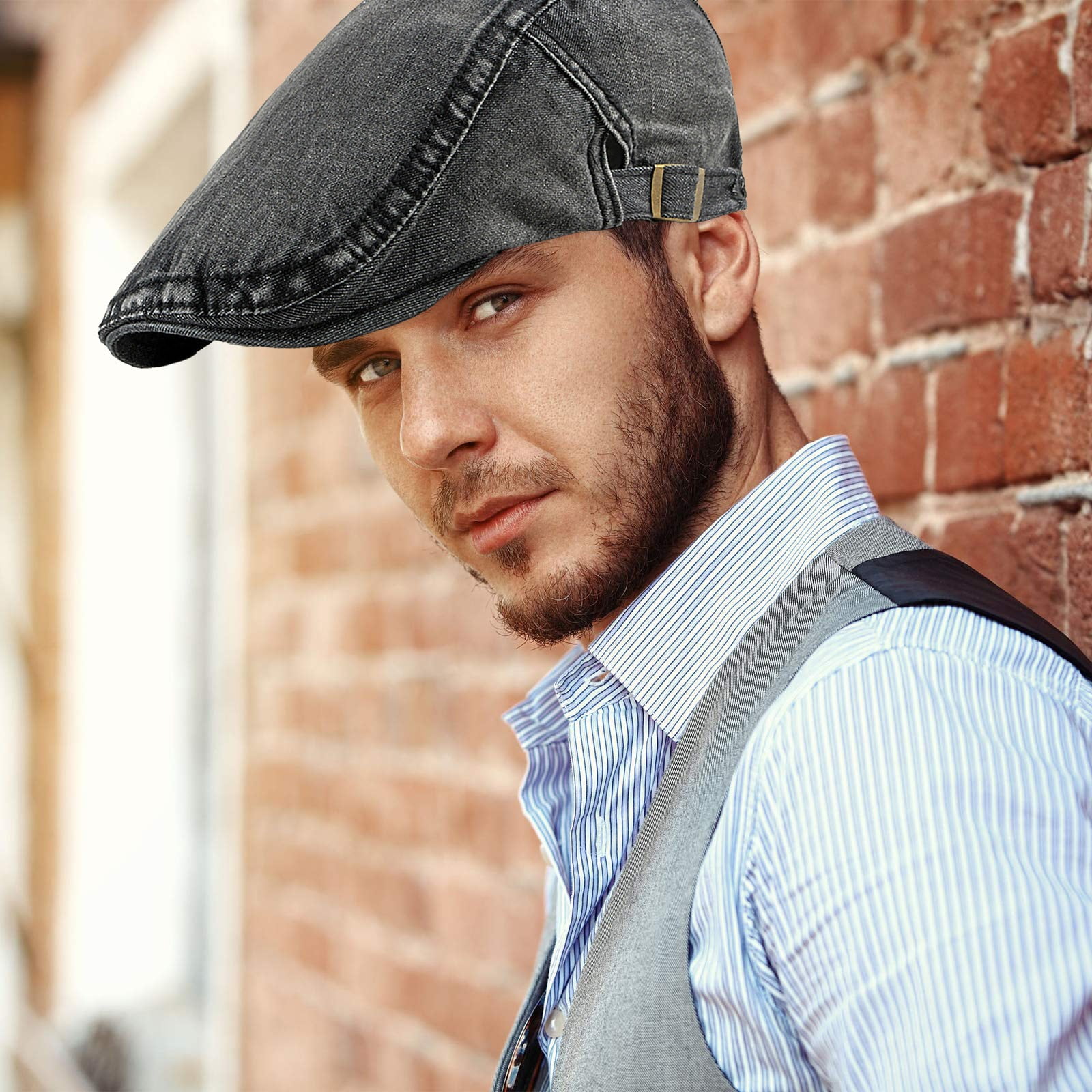 Women Spring And Autumn British Retro Washed Denim Thin Breathable ...