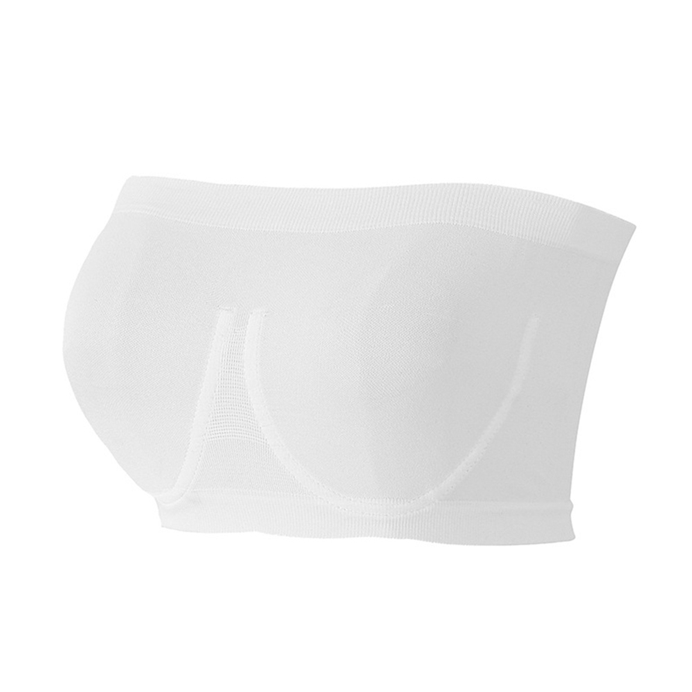 Women Strapless Bandeau Bra Seamless Bralettes Ladies Stretchy Chest ...