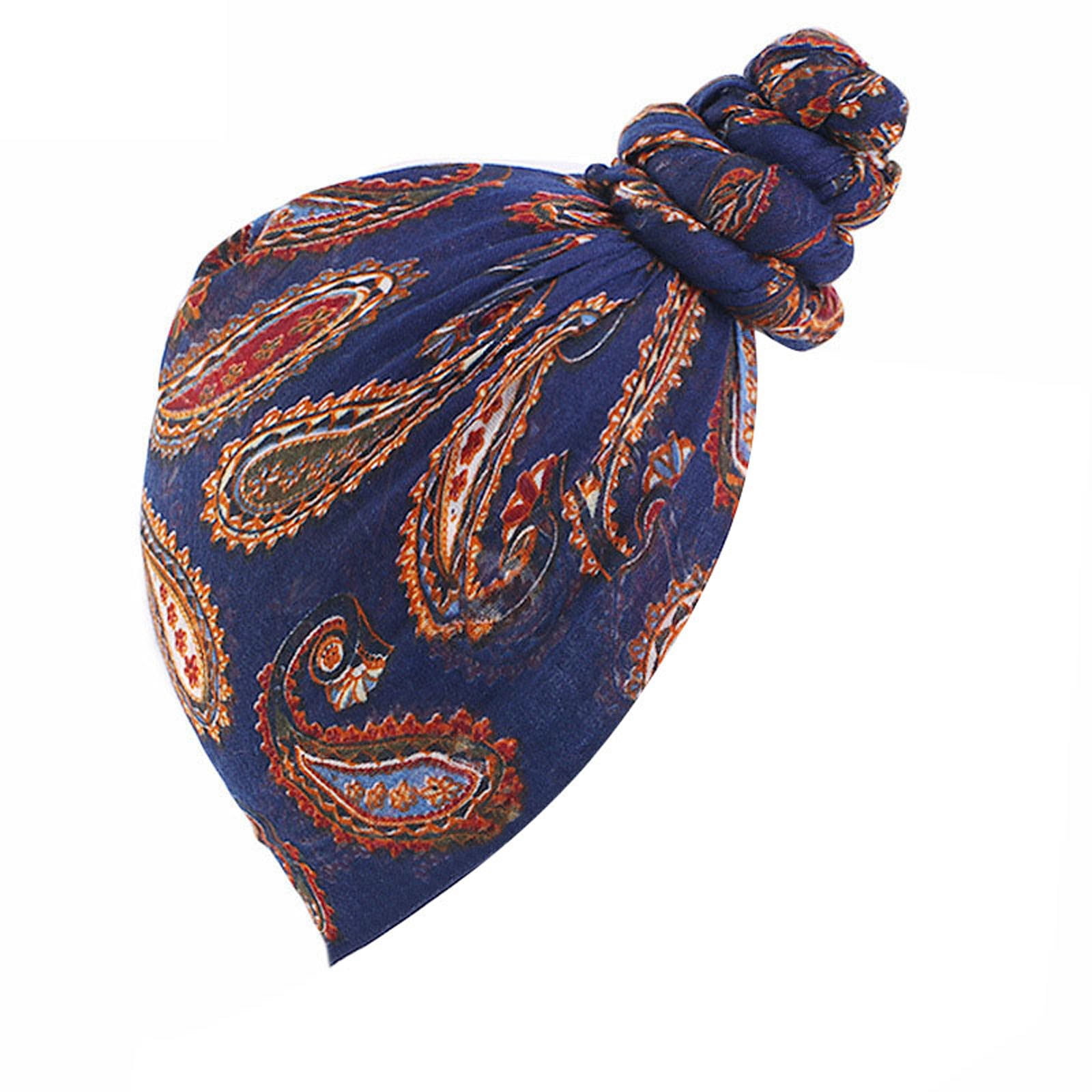 Women Stretch Turban African Headwraps Scarf Soft Hair Wraps Head Scarf ...