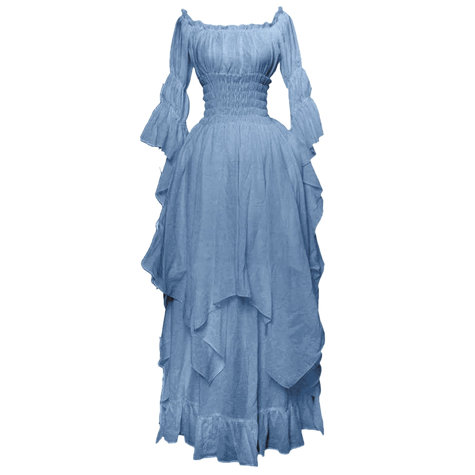 Women Summer Dresses 2024 Women'S Long Sleeve Slash Neck off Shoulder ...