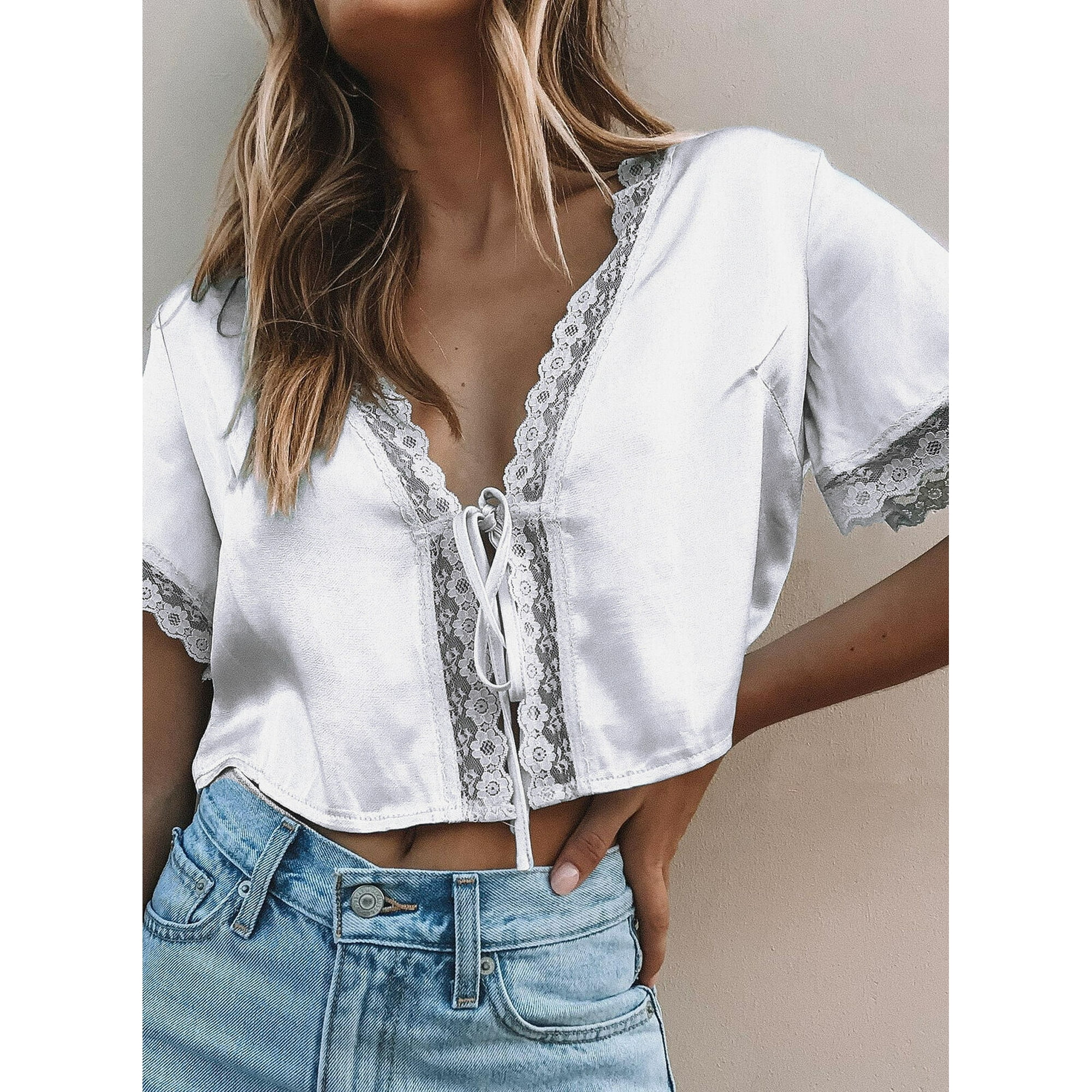 Sexy Loose Crop Top