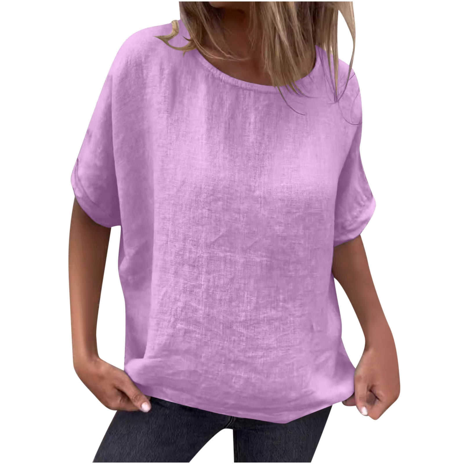 Women Summer Tops V Neck Women Blouses Elegant Casual XL Grey Shirts ...
