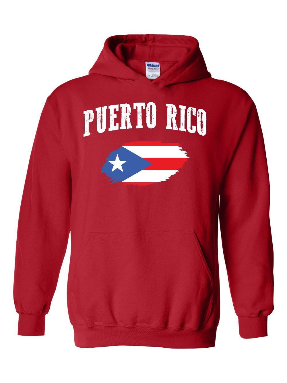 Women Sweatshirts and Hoodies - Puerto Rico Flag - Walmart.com