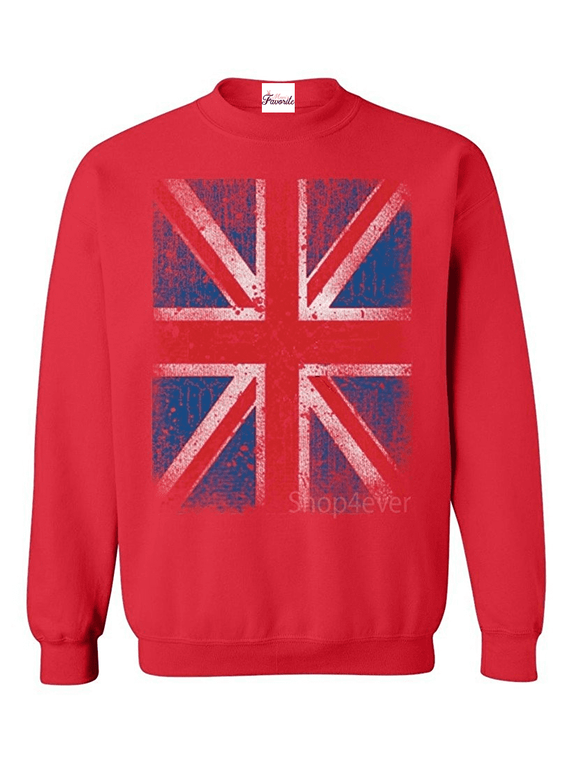 Women Sweatshirts and Hoodies - Union Jack British Flag - Walmart.com