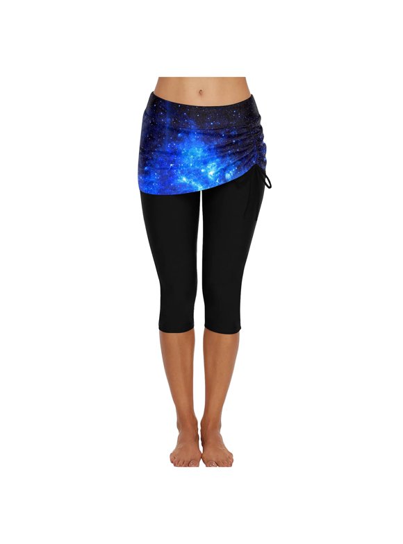 Plus Size Swim Capris