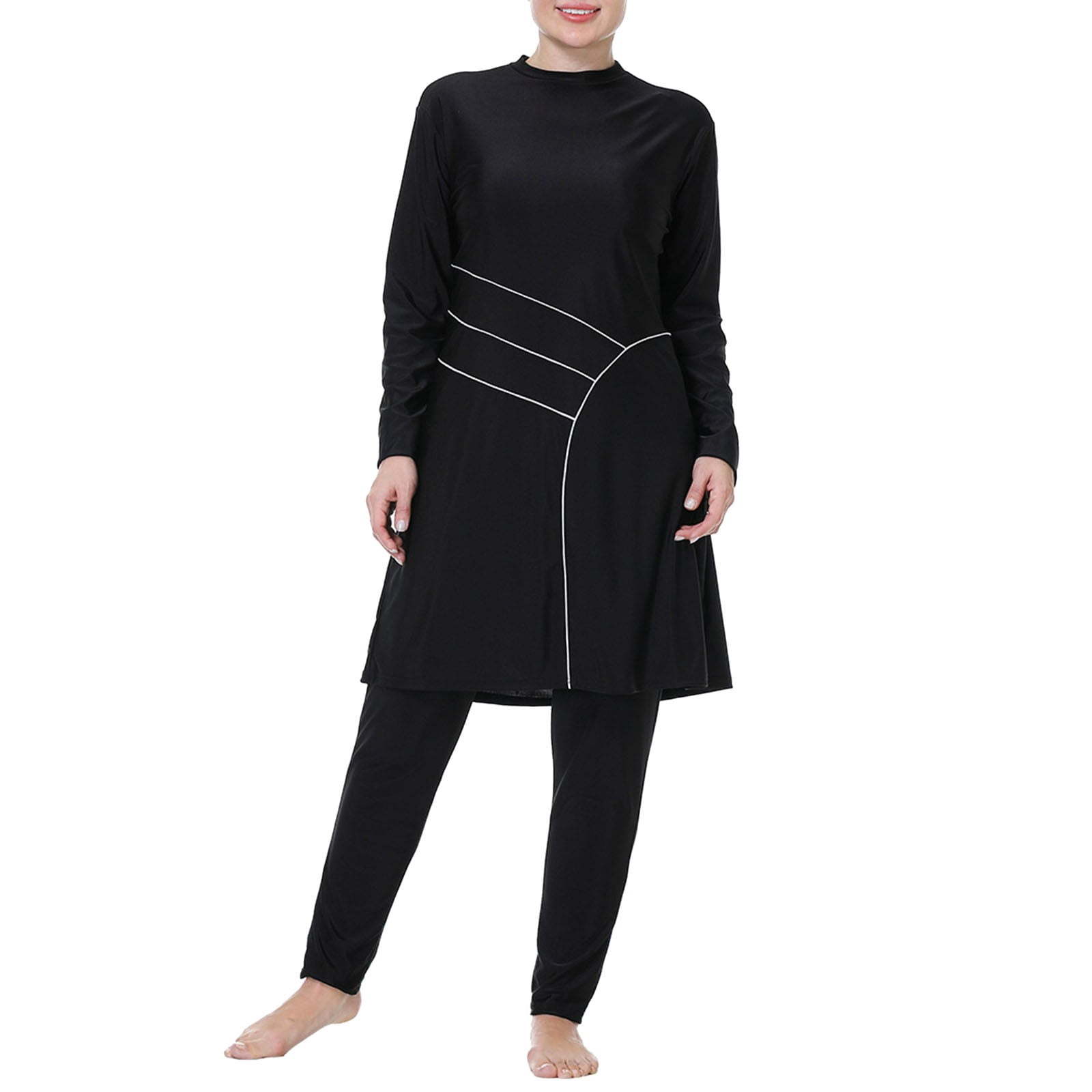 Women Swimming Suit Full - Coverage Swimsuit Muslim For Full Coverage ...