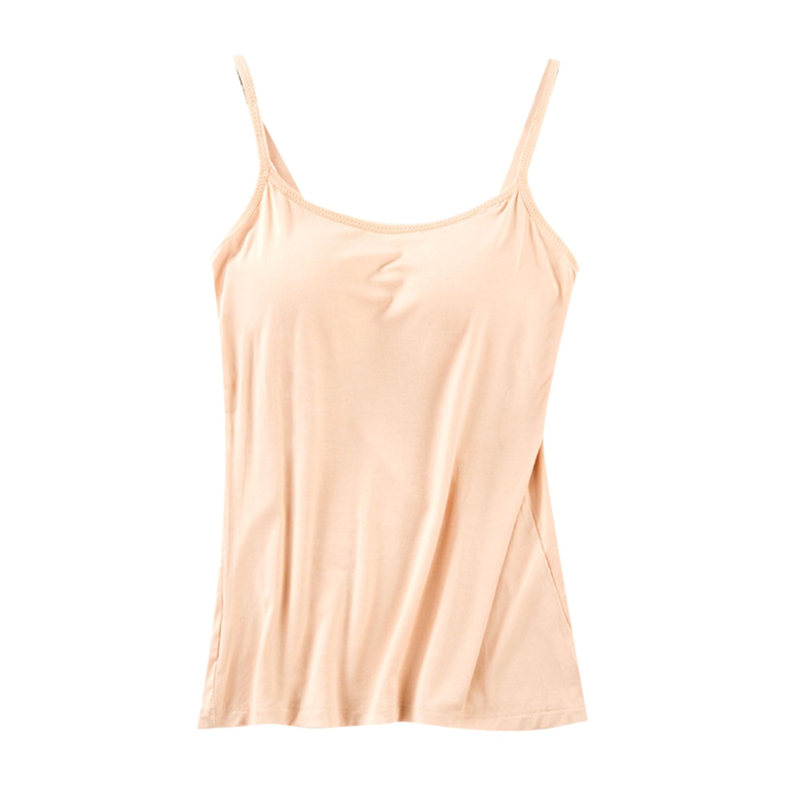 Women Tank Tops Adjustable Strap Sleeveless Basic Solid Camisole V Neck ...