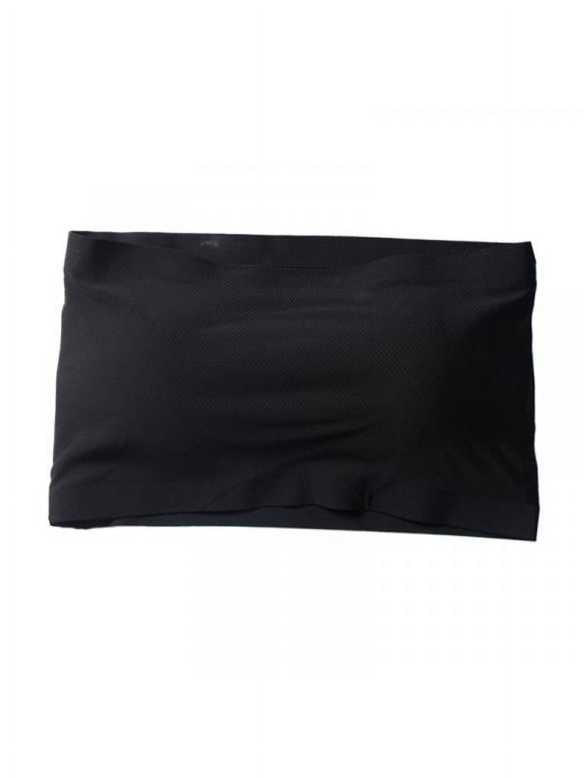 Women Thin Breathable Anti-Glare Wrapped Chest Solid Color Tube Top ...