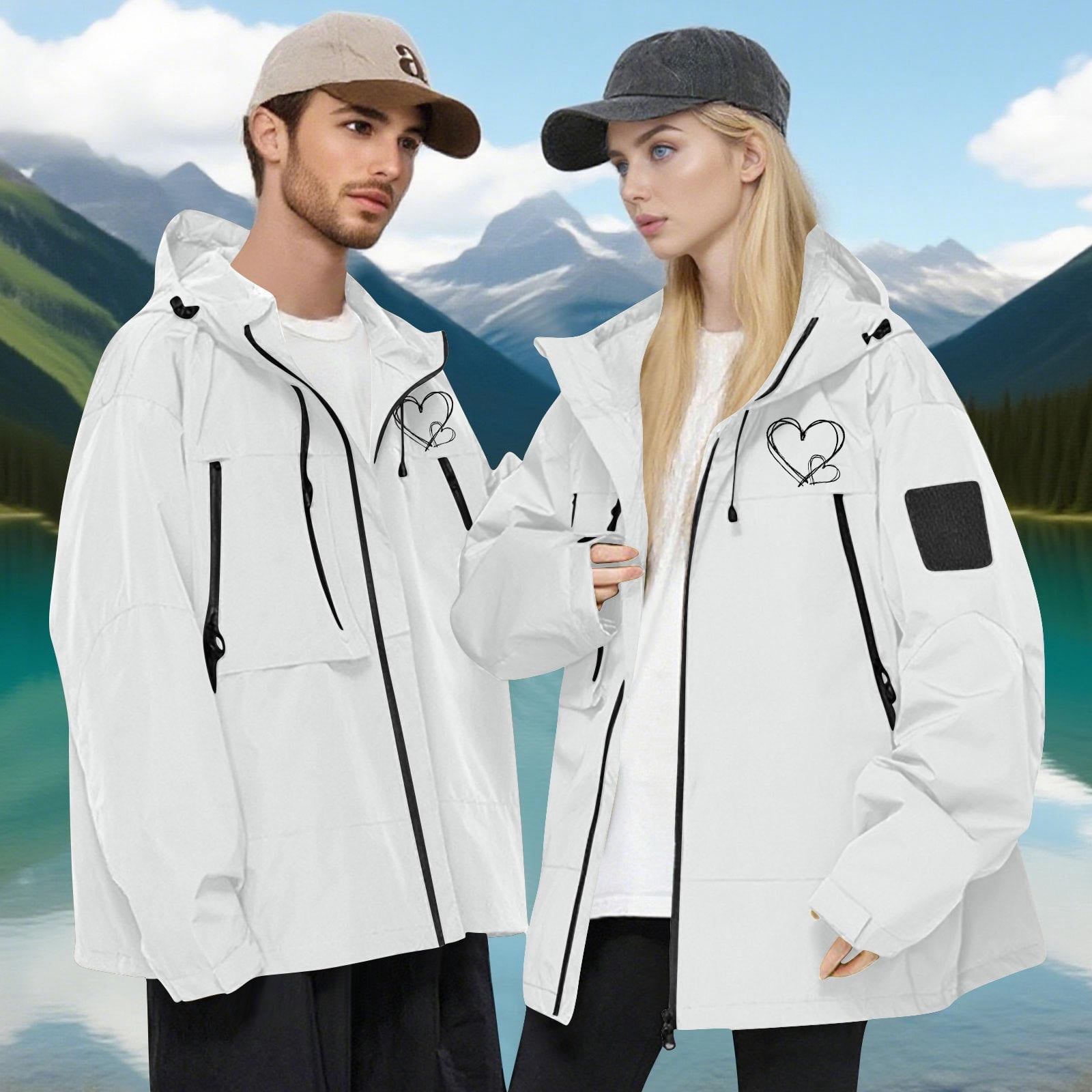 Women Tops Under $5 ! Yrmaups Rain Jacket for Women Loose Waterproof ...