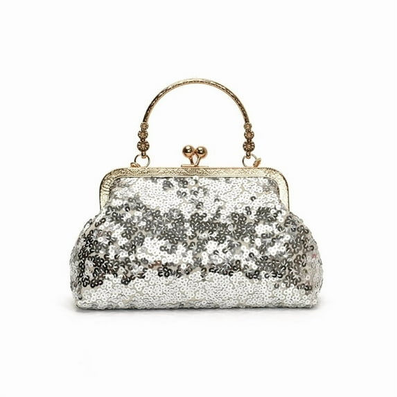 Women Toted Handbags Sequins Toted Bag Purse Trendy Shoulder Bag ...