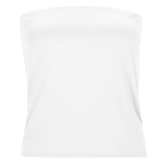 Women Tube Tops Slim Fit Tank Top Hottie Sexy Inside With Strapless Strapless Wrap Top