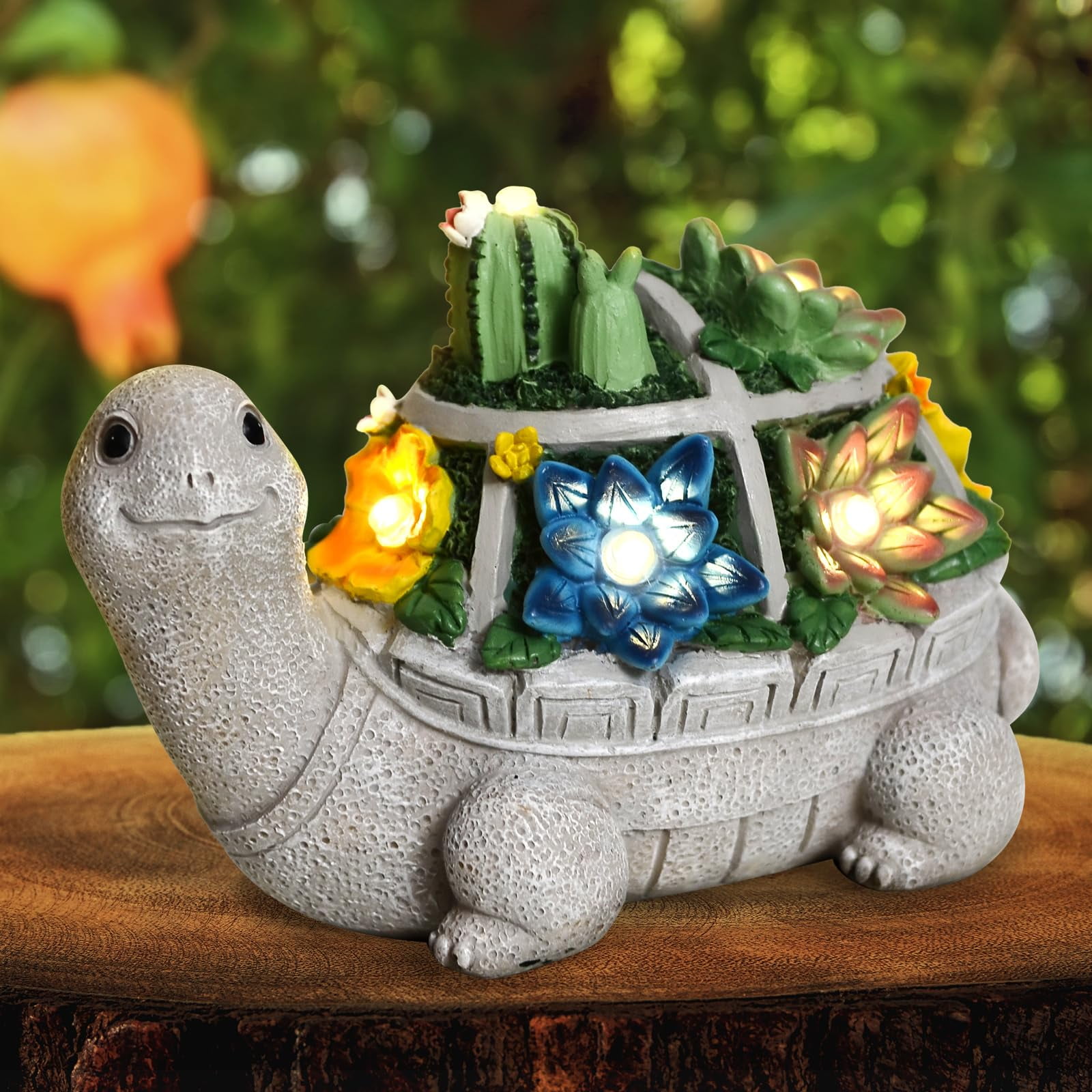 Women Turtle Gift Turtle Statue Succulent Garden Decor Turtle Figurines ...