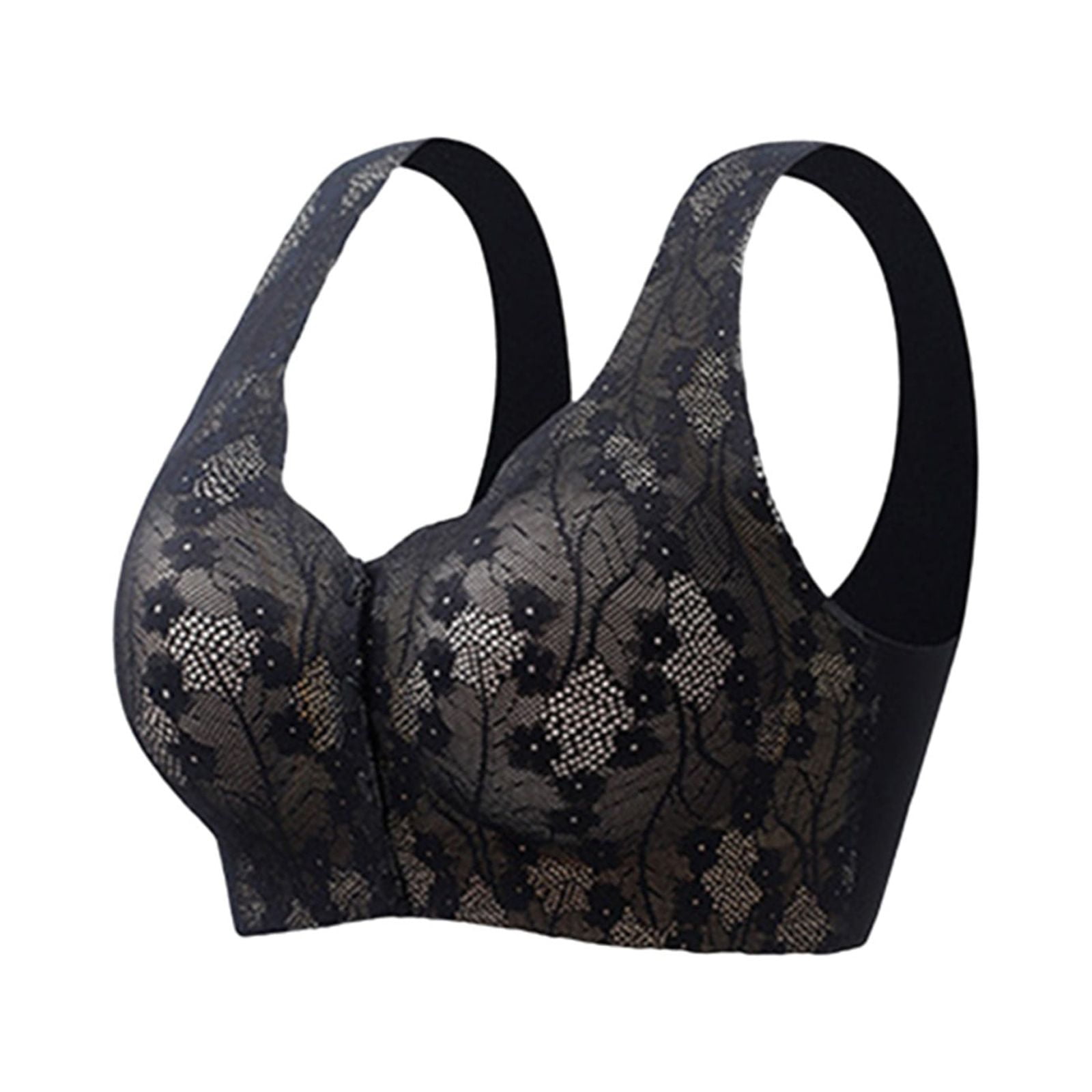 Women Underwear Comfortable Large Size Bra Wireless Bras for Women Pack ...