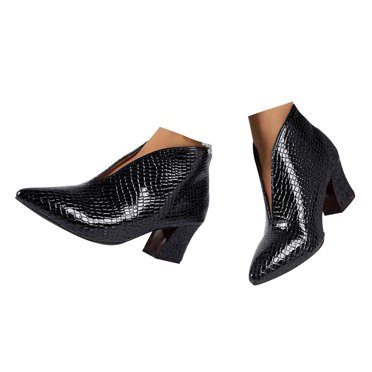 Sam Edelman Blair Light Gold Stacked Heel Pointed Toe Leather Woven ...