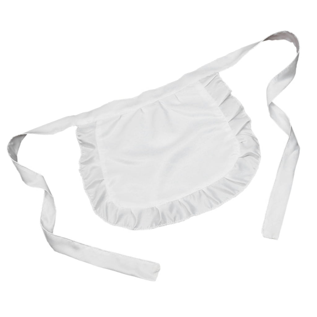 Women Waist Aprons Maid Costume Half Apron Maid Apron - Walmart.com