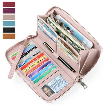 PRETTYZYS Women Crossbody Cell Phone Wallet Purse with RFID Protection ...