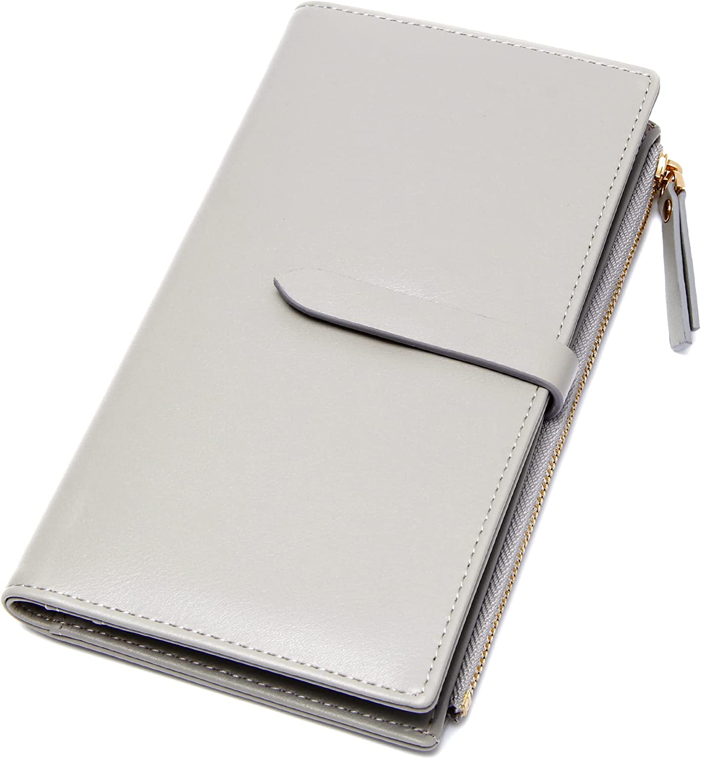 Women Wallet Ultra Slim RFID Credit Card Holder Thin Bifold Clutch ...