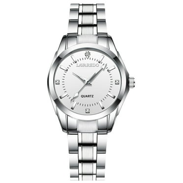 Women Watch Quartz Lady Wristwatch with Solid Stainess Steel Band ...