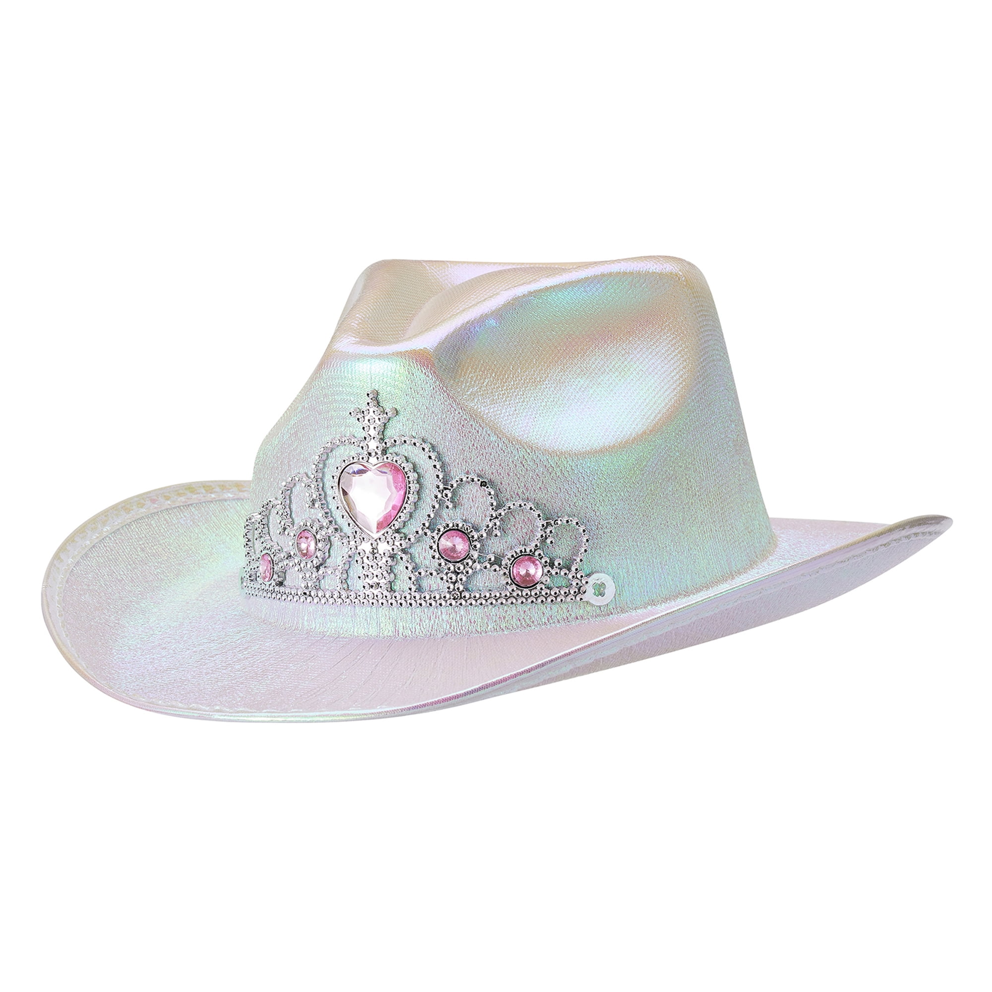 Women Western Cowboy Hat, Sequin Stars Cowgirl Hat for Party Wedding ...