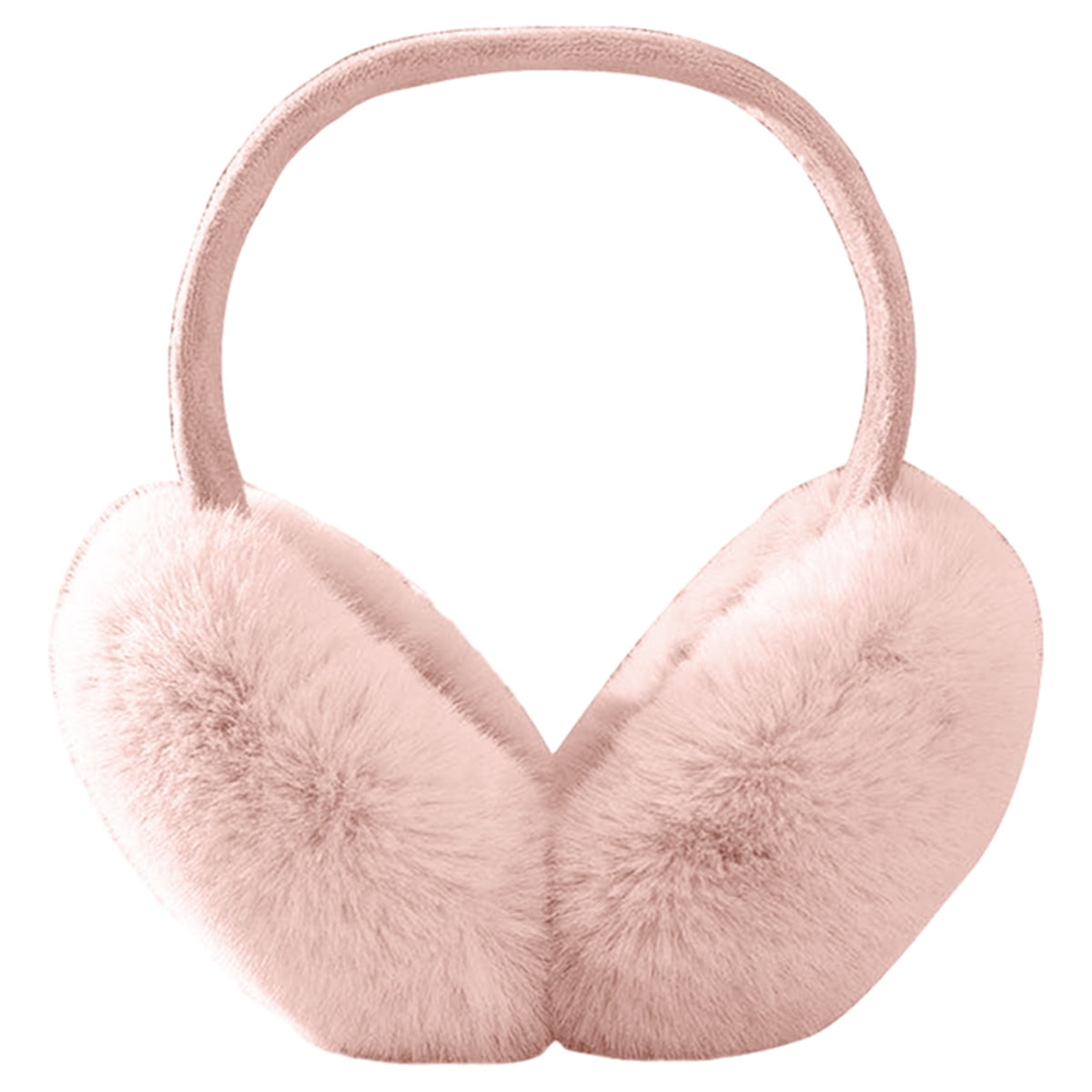 Women Winter Ear Muffs Faux Fur Warm Earmuffs Lady Girls Plush Ear ...