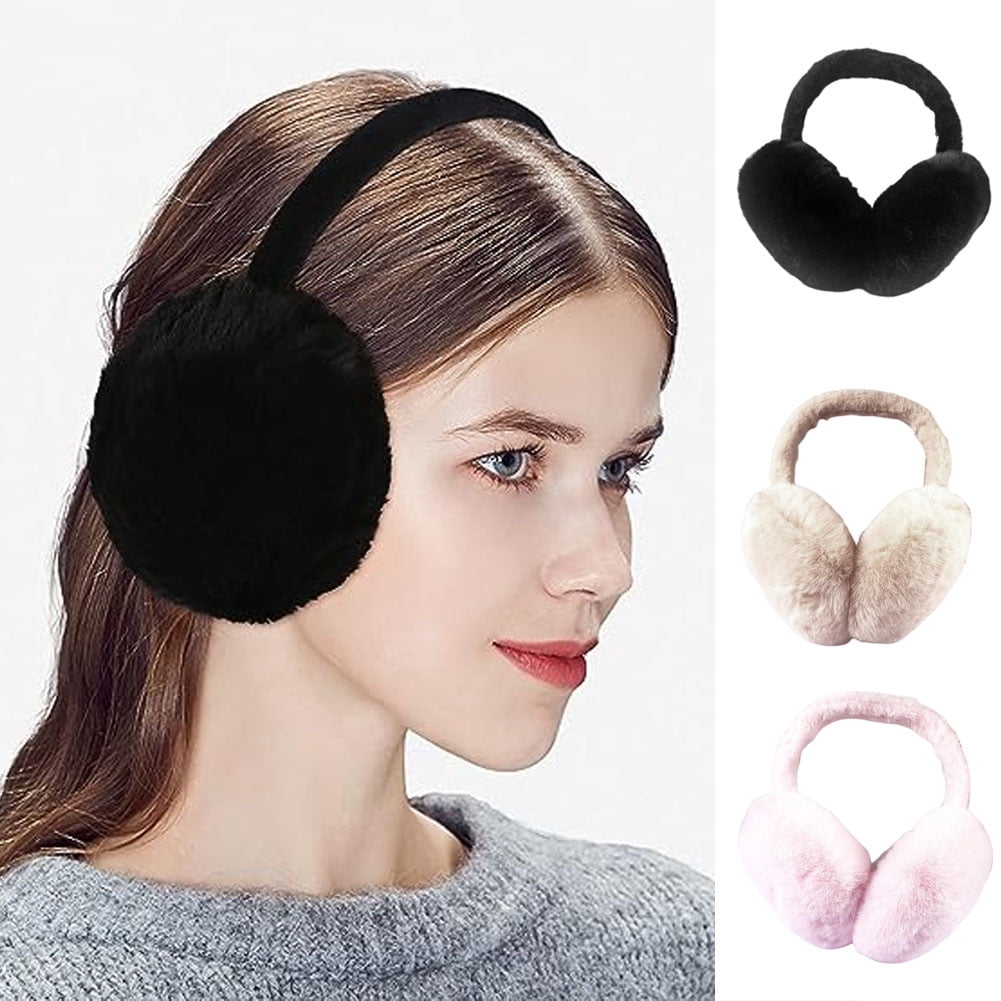 Women Winter Earmuffs Girl Ski Adjustable Ear Covers for Ear Warmer ...