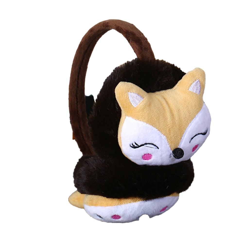 Women Winter Unisex Ear Muffs Faux Fur Warm Earmuffs Lady Girls Plush ...