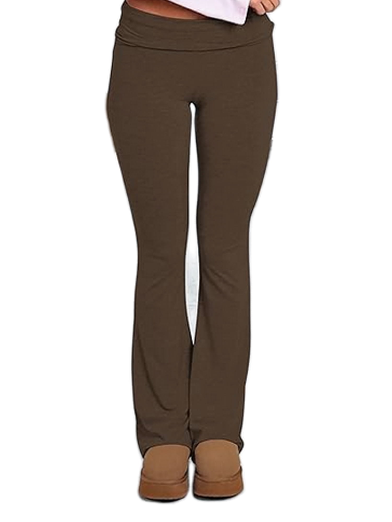 Women Y2k Flare Pants Low Rise Yoga Pants Y2k Bell Bottom Leggings ...