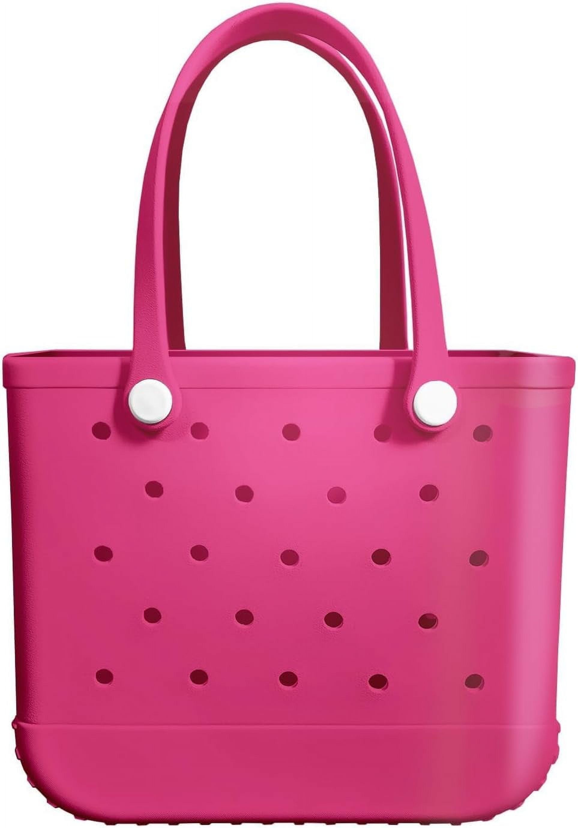 Women laddy Rubber Tote Bag Rubber Beach Bag-Beach Rubber Tote Bag,Waterproof Washable Durable ...