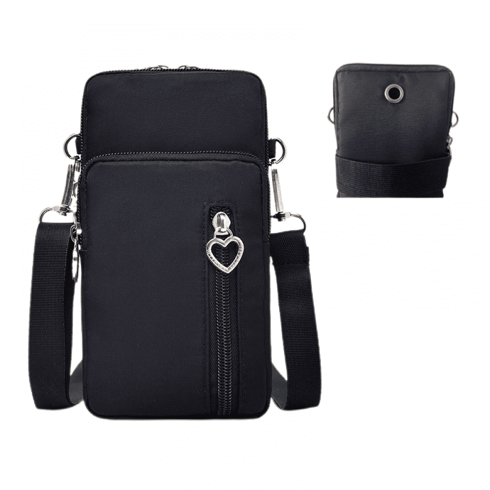 Women large Crossbody Bag Cell Phone Purse Card Holder Wallet Arm Bag ...