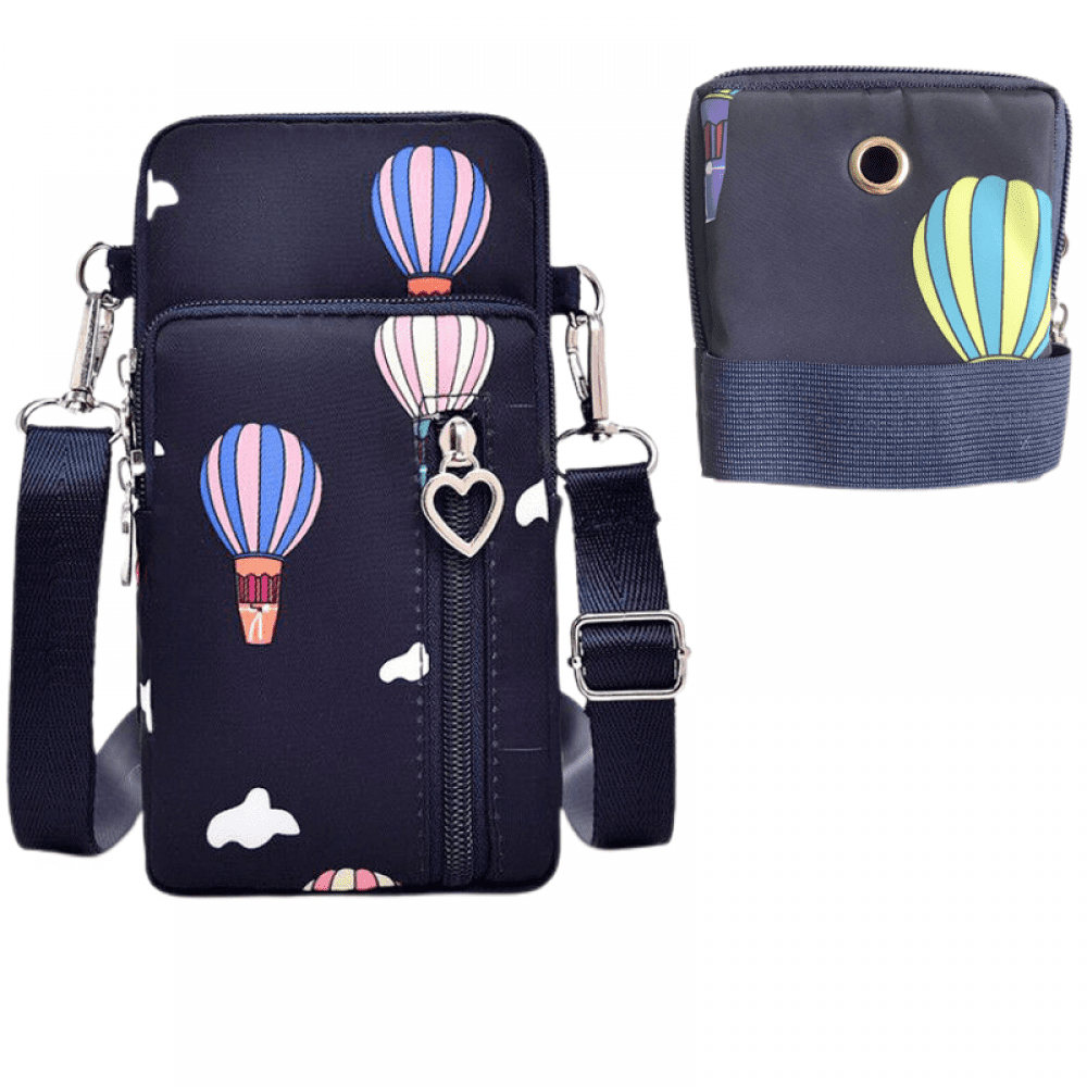 Women large Crossbody Bag Cell Phone Purse Card Holder Wallet Arm Bag ...