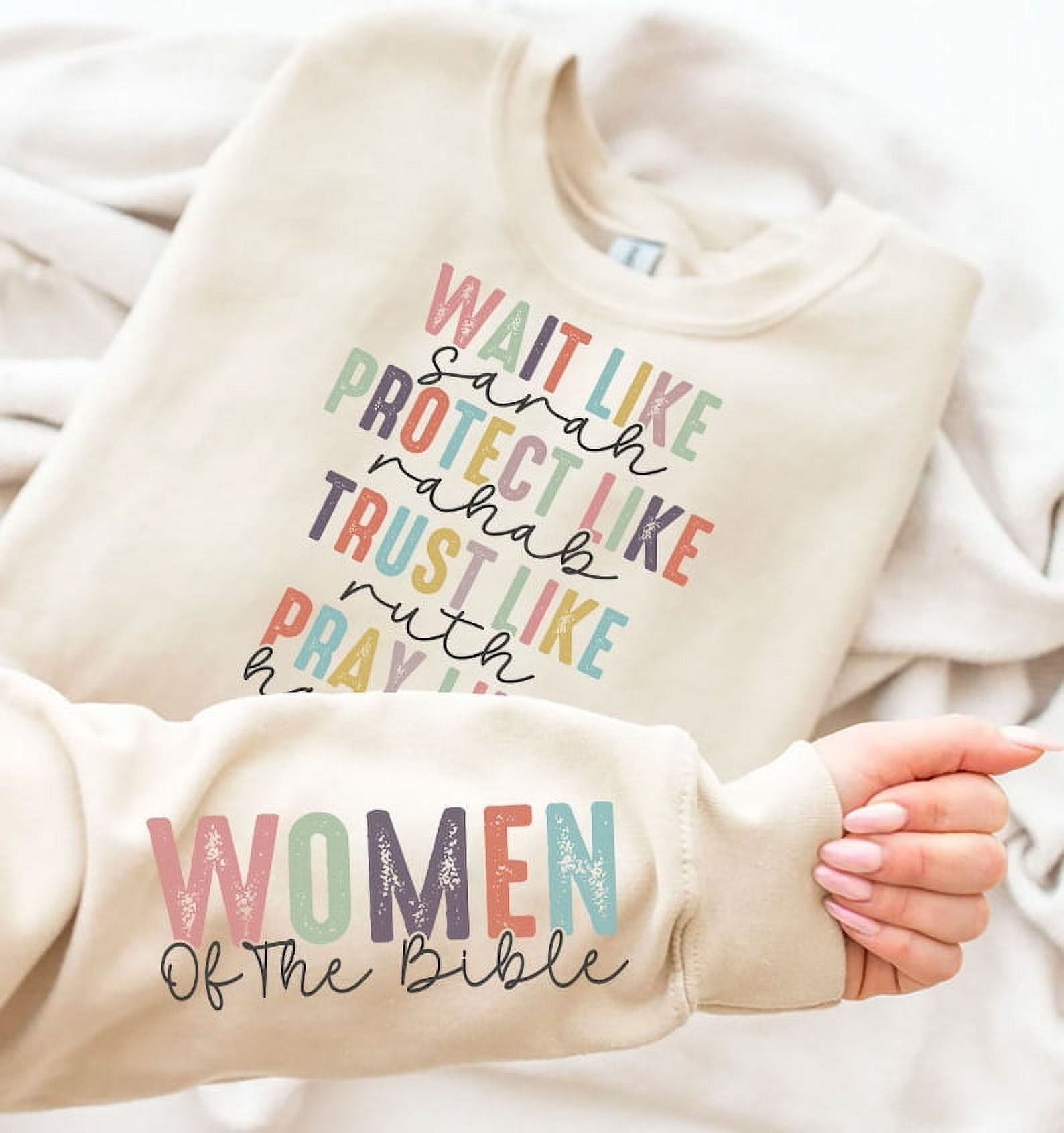 Women of the Bible Floral Religious Quotes Boho Christian Motivational ...