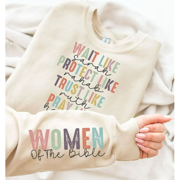 Women of the Bible Floral Religious Quotes Boho Christian Motivational ...