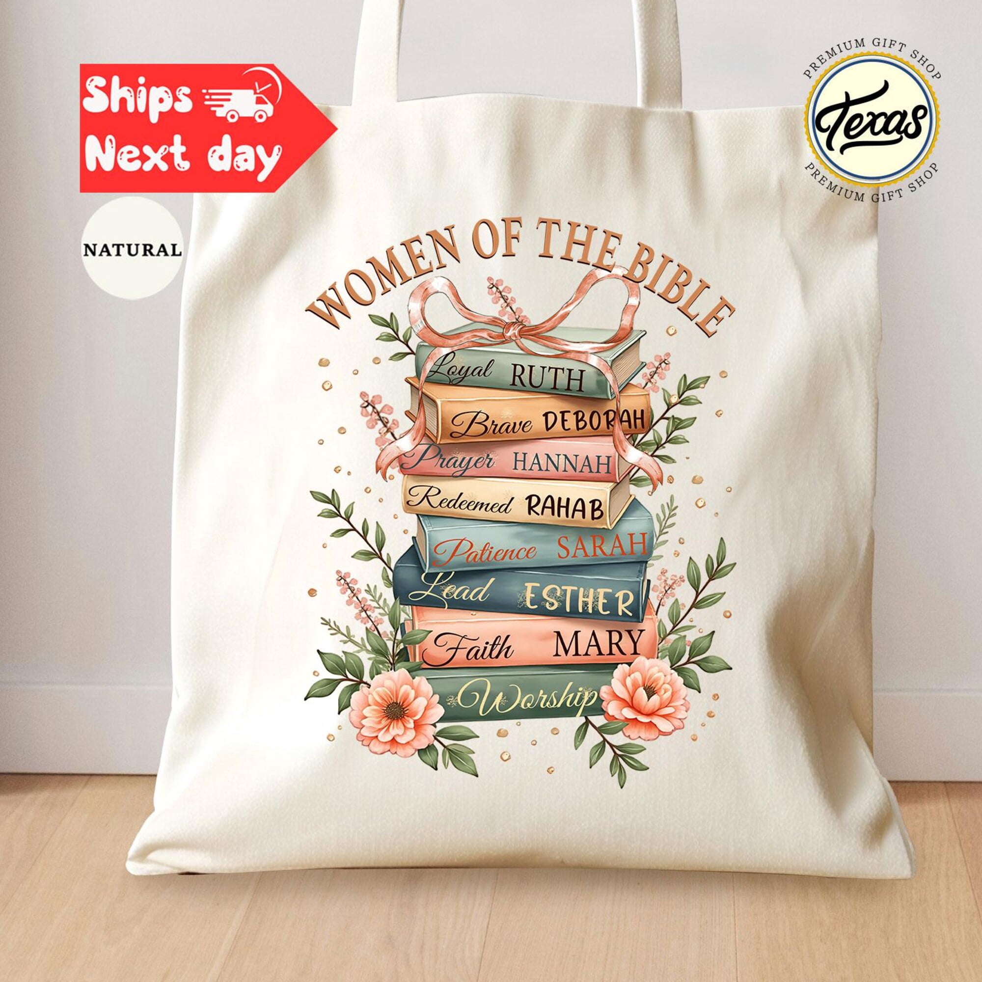 Women of the Bible Tote Bag Christian Book Tote - Walmart.com