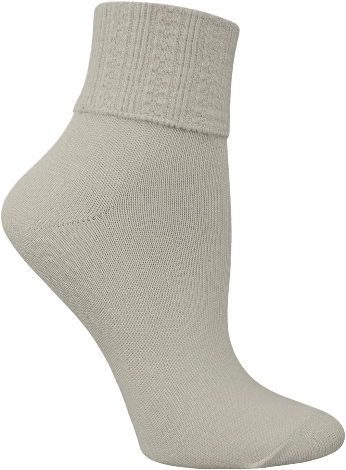 Women's 1 Pair Pack Turn Cuff Sock - Walmart.com