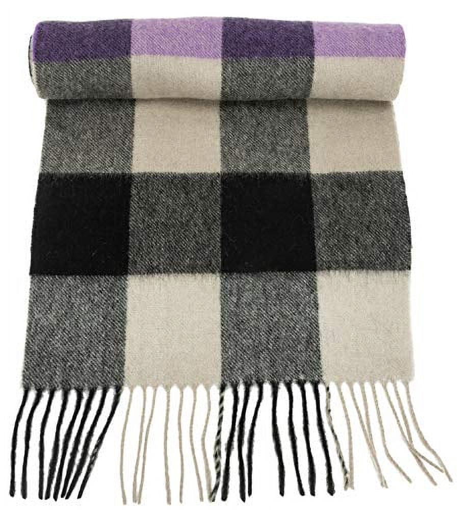 Women's 100% Virgin Wool Scarf, Solids, Plaids, Warm Soft Luxurious ...