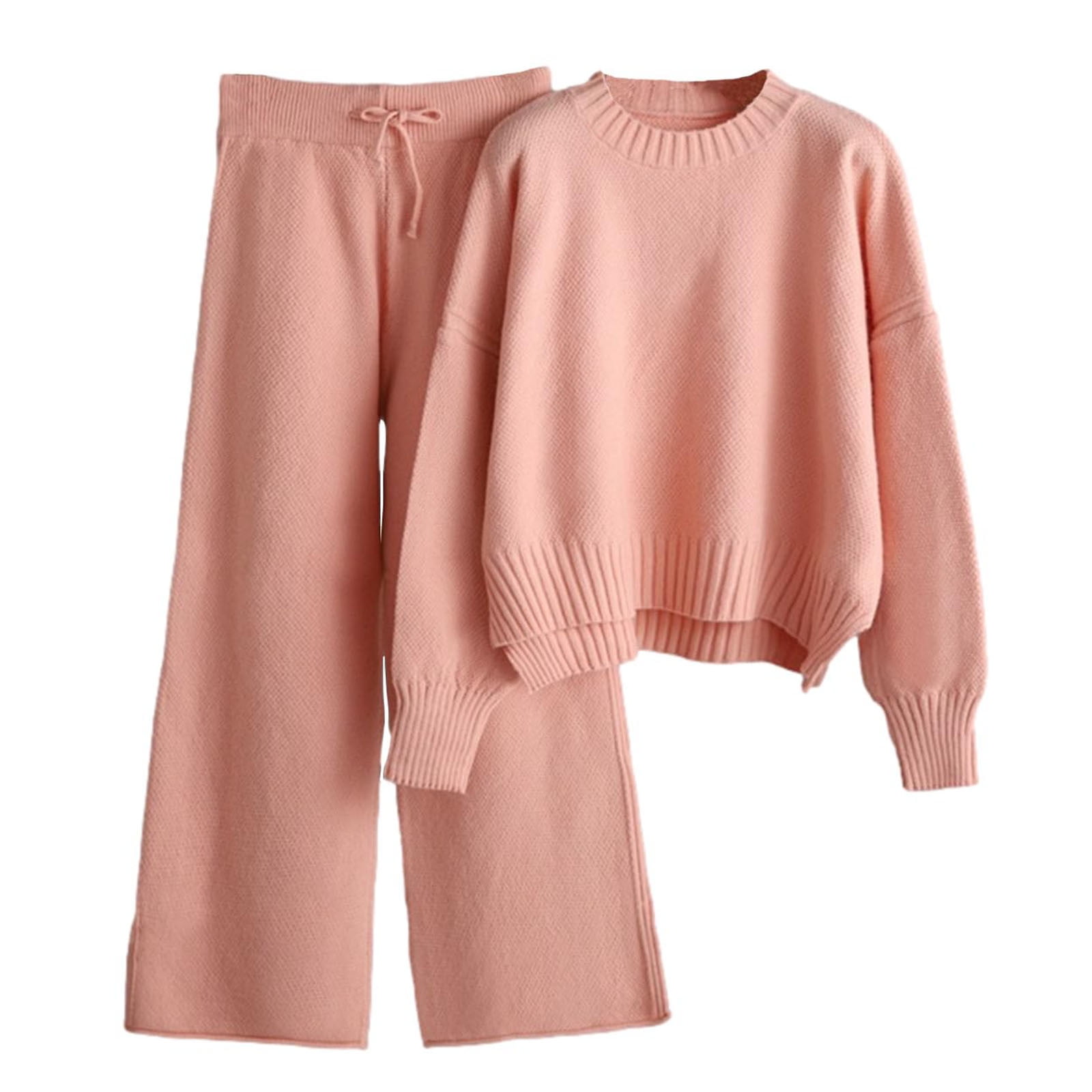 Women's 2 Piece Sweater Outfits Set Fall Clothes for Ladies Elegant ...