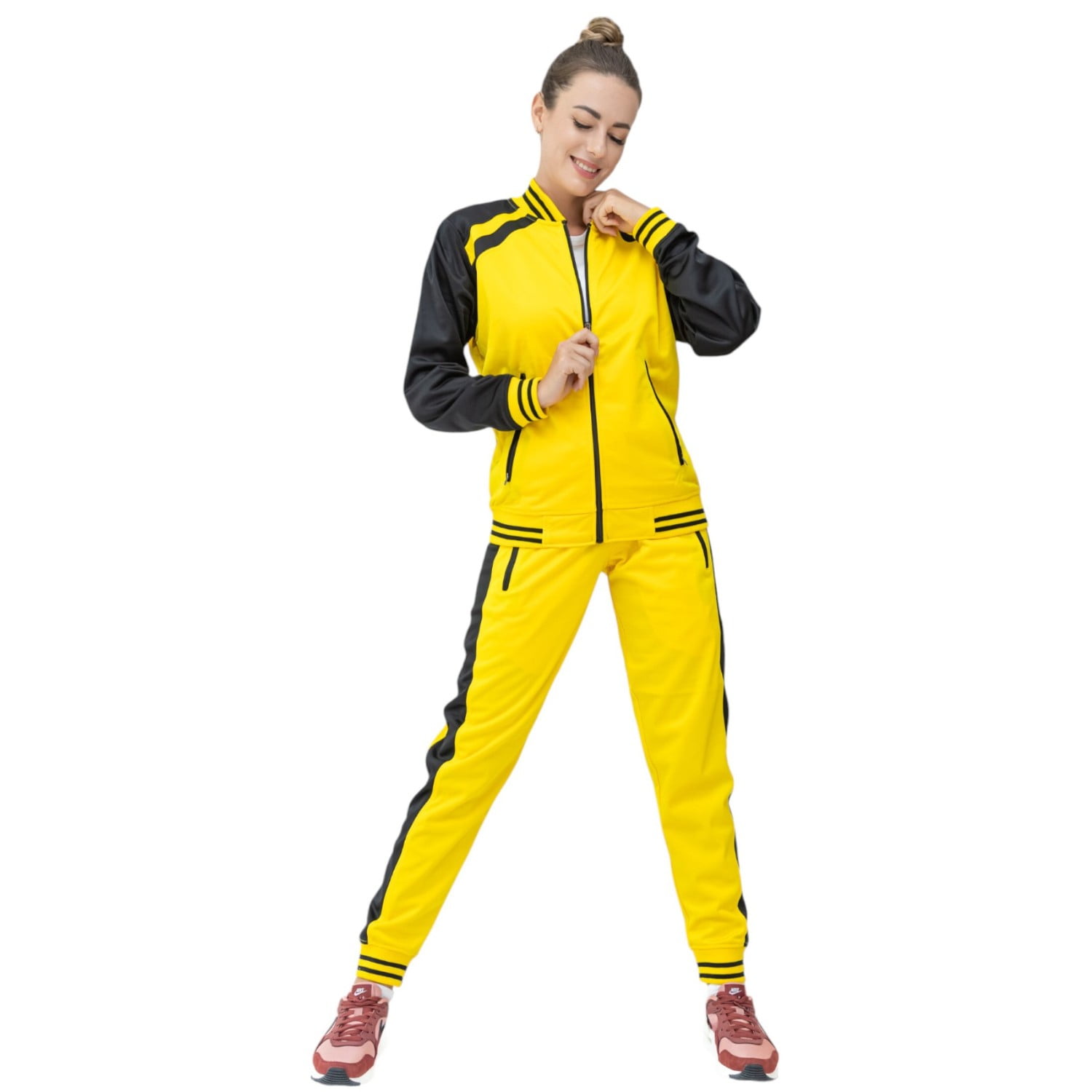 Women's 2-piece Varsity Tracksuit - Walmart.com
