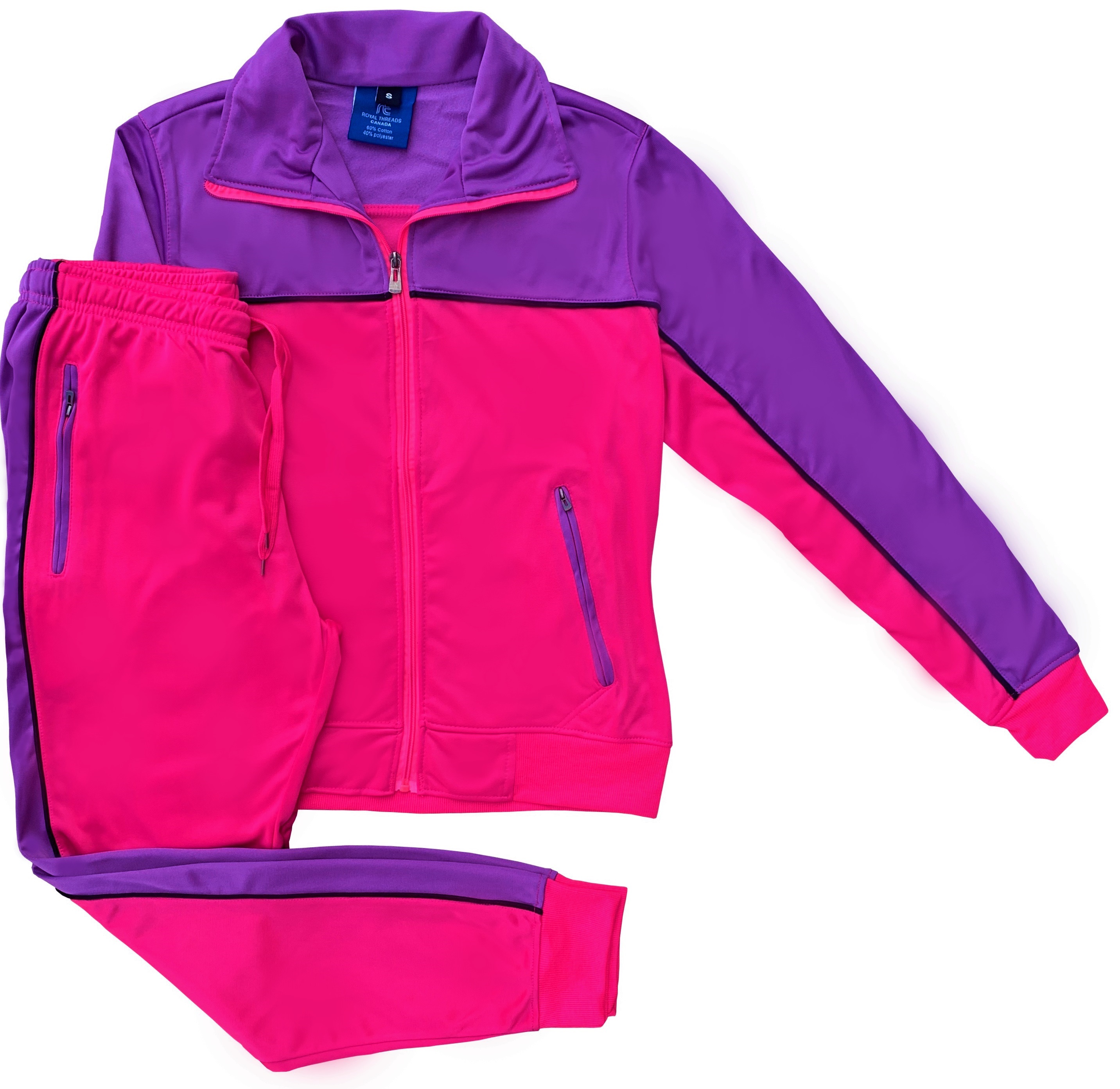 Women's 2-piece tracksuit Fashionary Track Jacket & Jogger Track pants ...