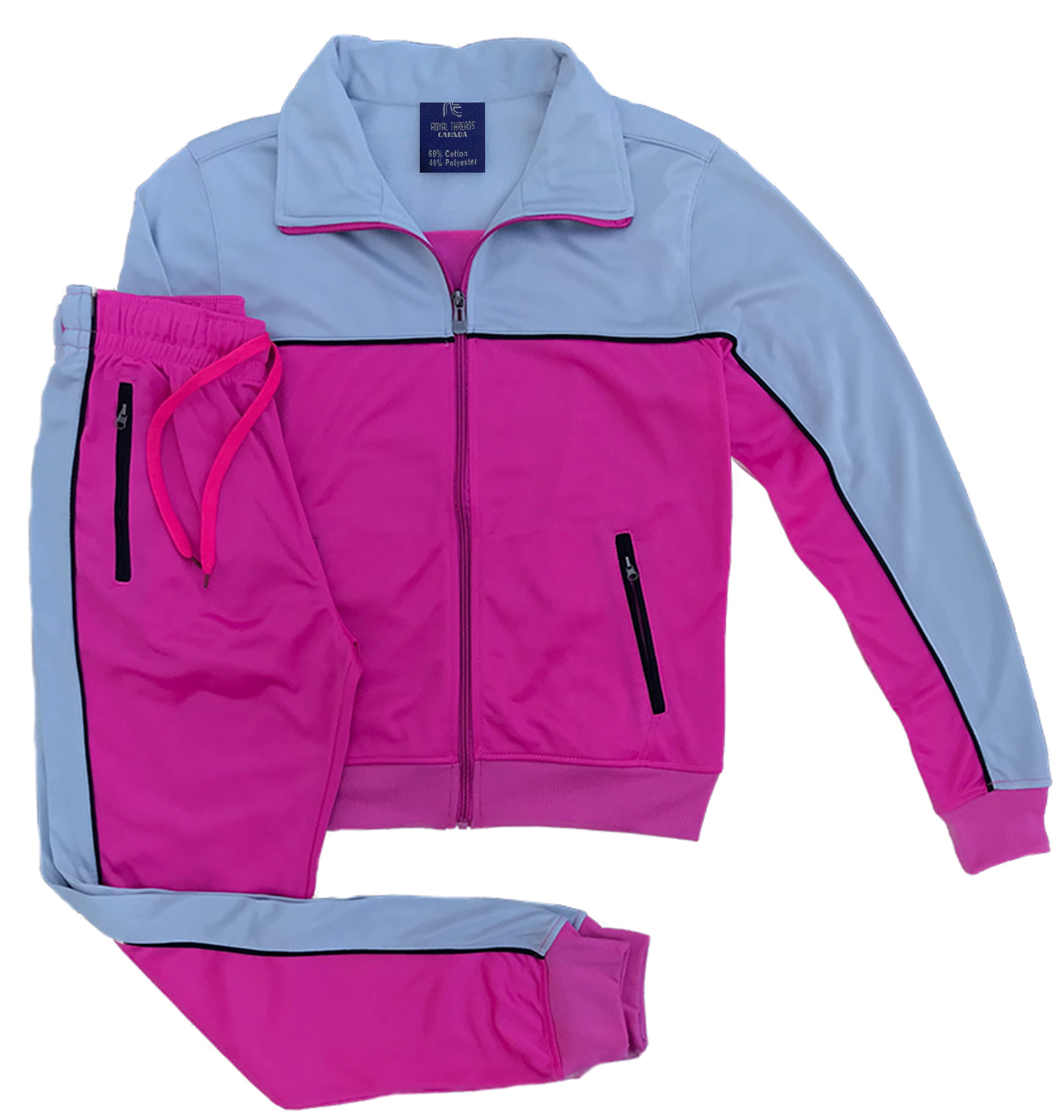 Women's 2-piece tracksuit Fashionary Track Jacket & Jogger Track pants ...