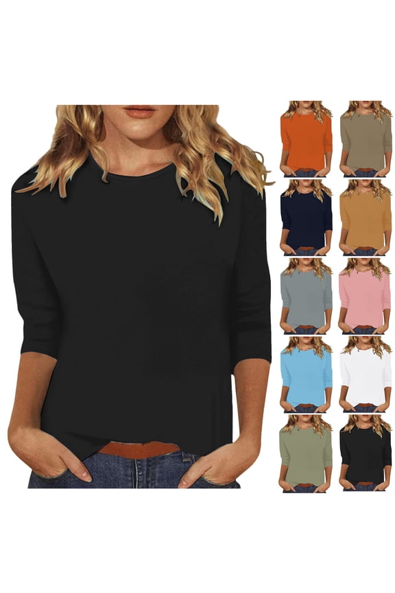 Women's 3/4 Sleeve Shirts