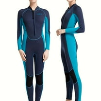 FLEXEL Women Full Wetsuit Men 3mm Neoprene Surfing Wet Suit Back Zipper ...