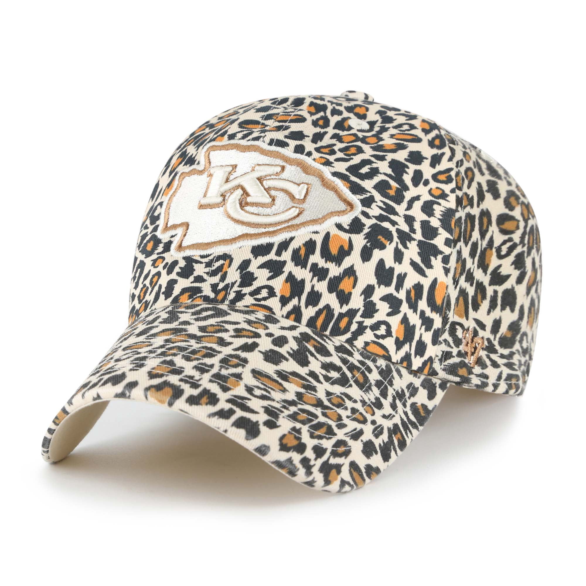 Women's '47 Natural Kansas City Chiefs Lisa Clean Up Adjustable Hat ...