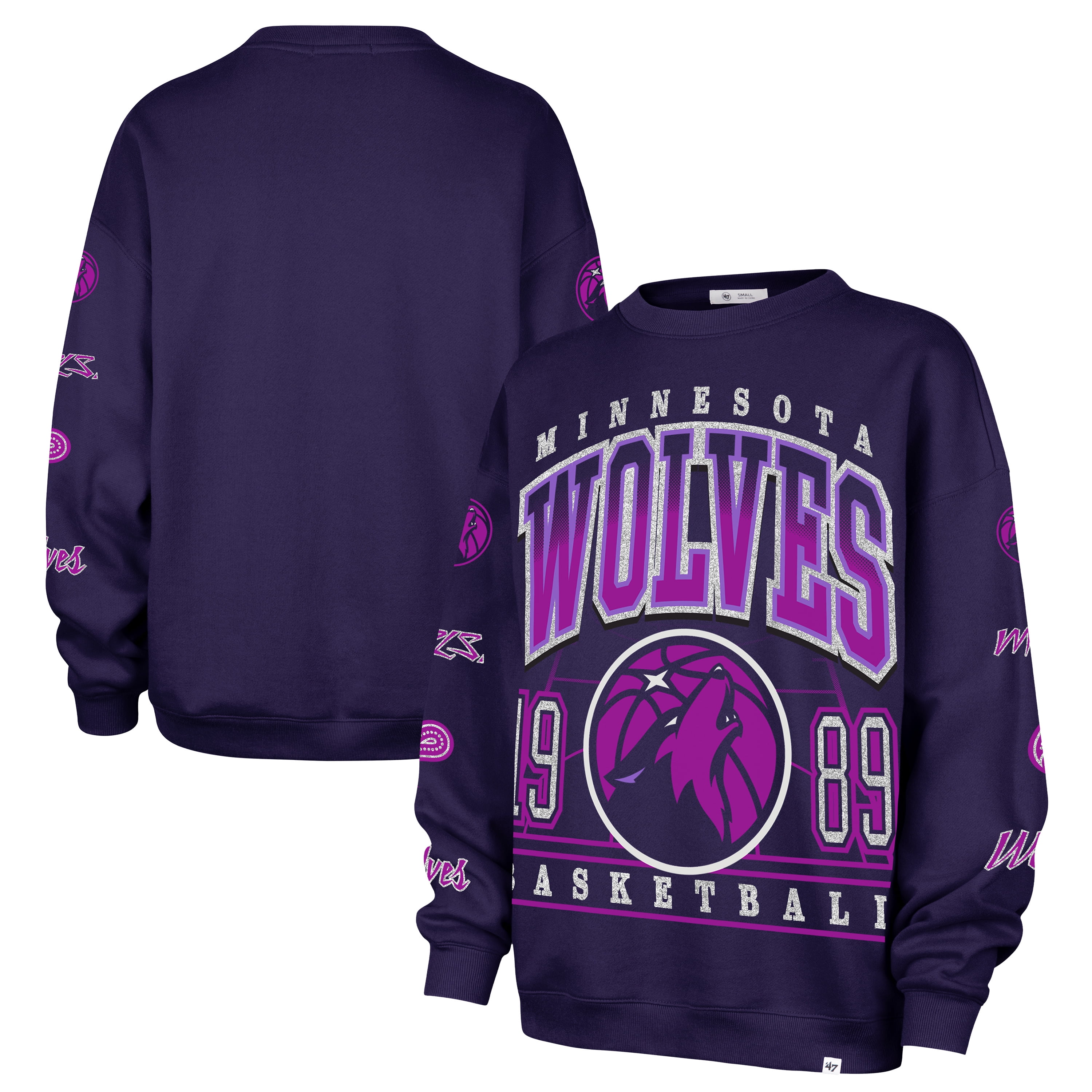 Women's '47 Purple Minnesota Timberwolves 2025/26 City Edition Go Big ...