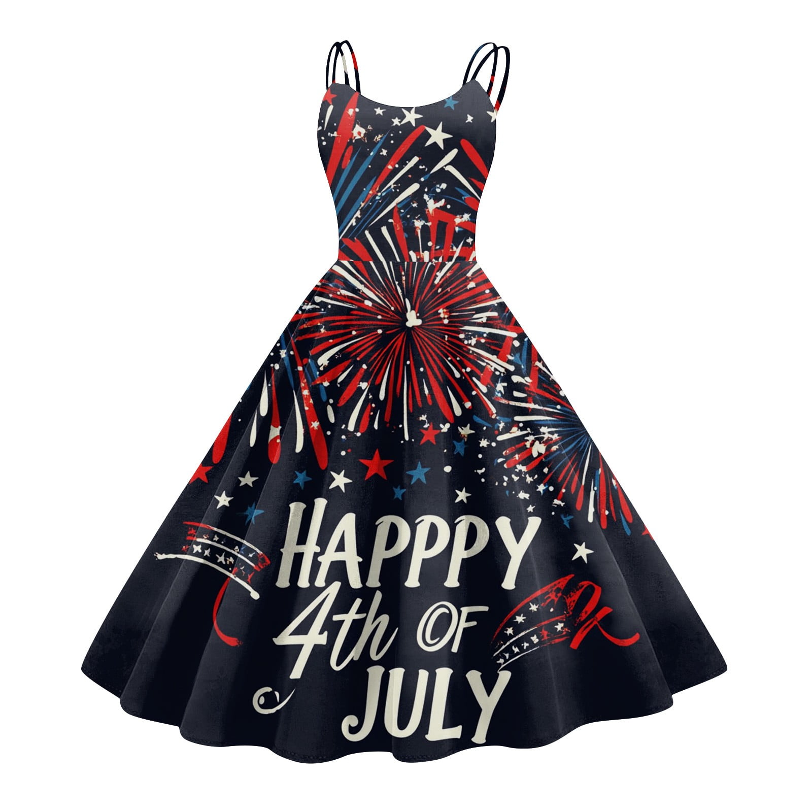 Women's 4th of July Patriotic Dress, Women Sexy Off-Shoulder ...