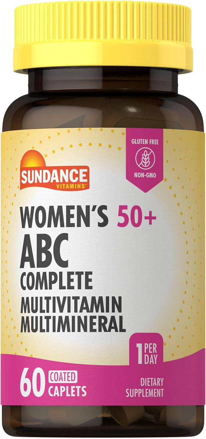 Women's 50+ ABC Complete Multivitamin | 60 Caplets | With Multimineral ...