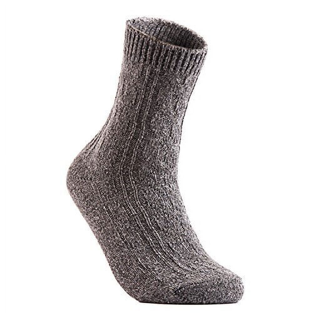 Women's 6 Pairs Pack Fashion Soft Wool Crew Socks Size UK 3-8/EUR 36-39 ...