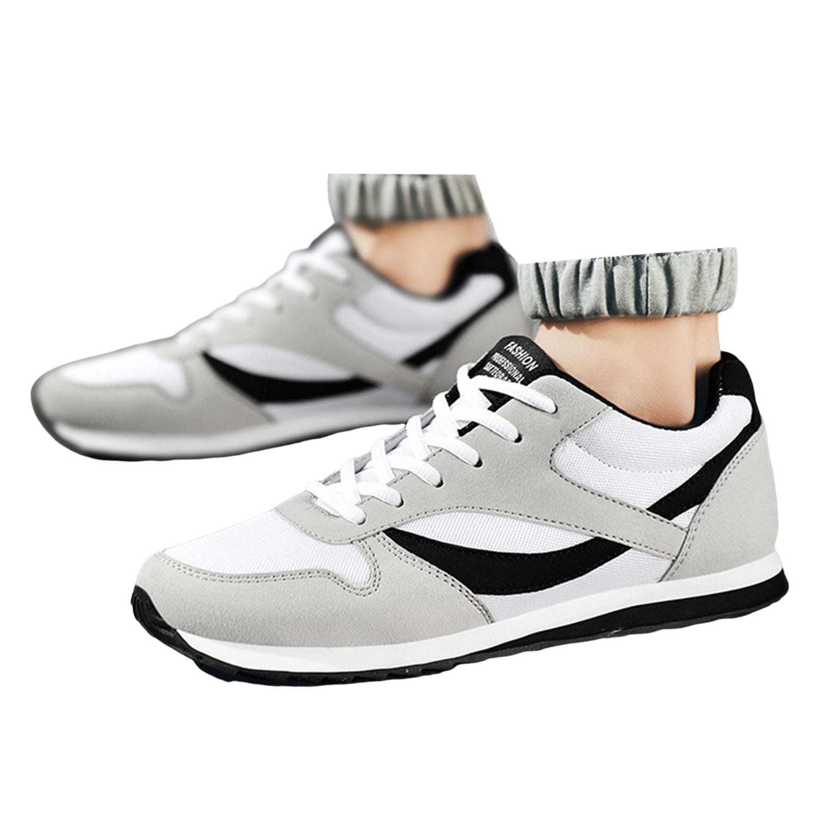 Women's 90s Inspired Sneakers,Non-Slip Herringbone Tread for ...