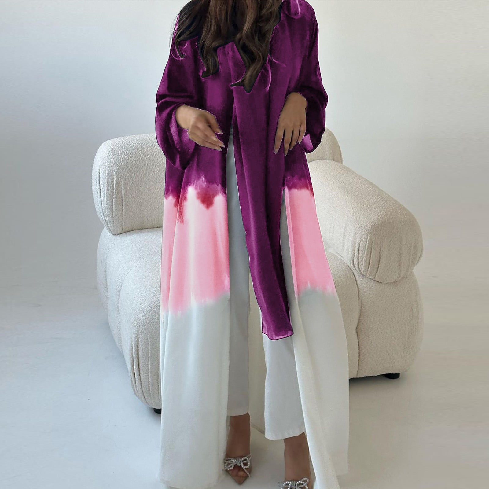 Women's Abaya Long Sleeves Elegant Prayer Fashion Clothes Outfits for ...