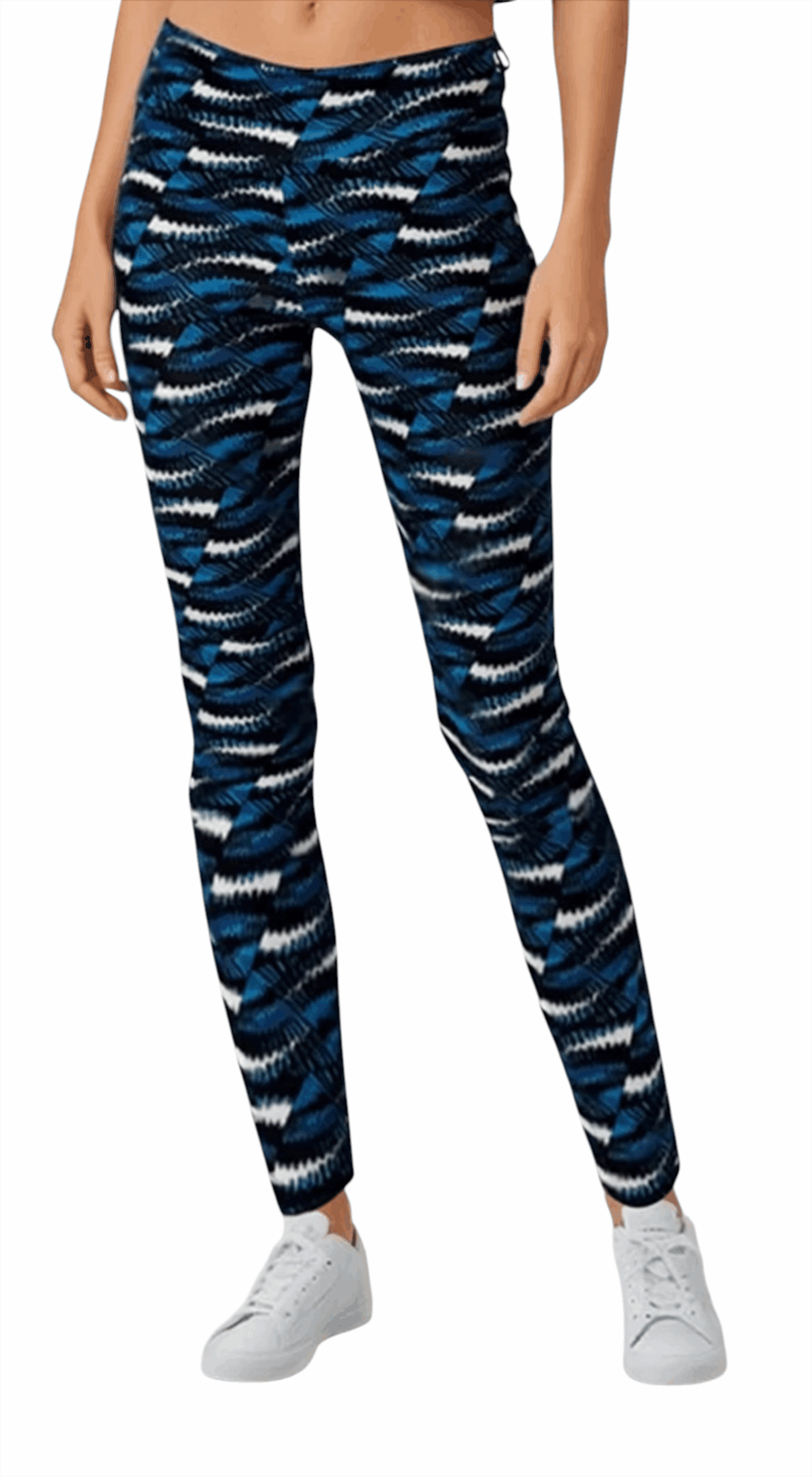 Women's Abstract Pattern Athletic Leggings for Yoga Zumba Running ...